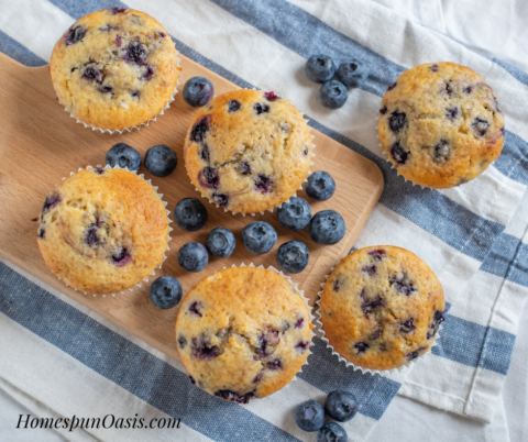 Design a Muffin - A Basic Muffin Recipe - Homespun Oasis